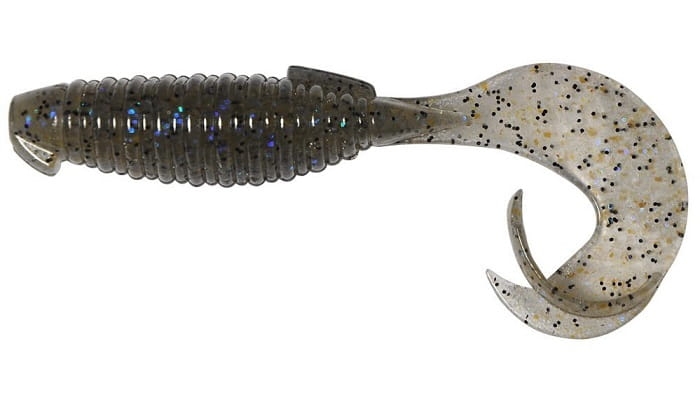 KEITECH Flapper Grub 4" #440M Electric Shad 7pc Viswinkel FDW